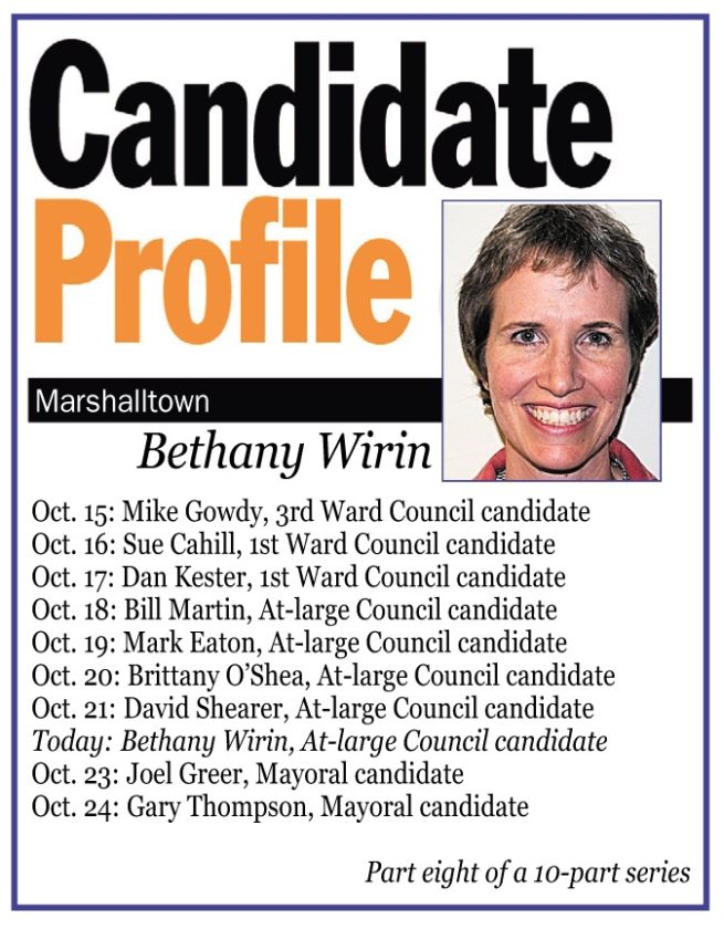 Wirin: ‘I love the momentum’ in the city of Marshalltown | News, Sports ...